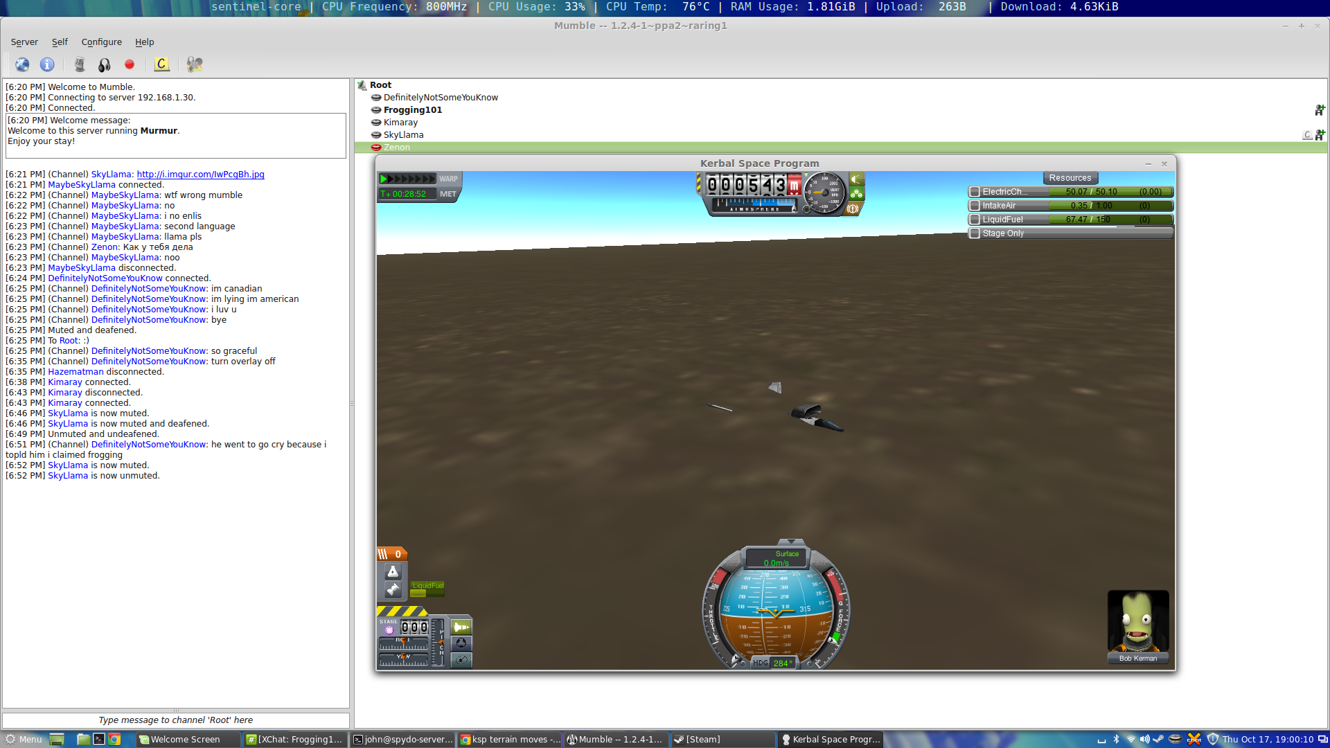 Weird landing bug - Craft getting stuck in ground : r/KerbalSpaceProgram
